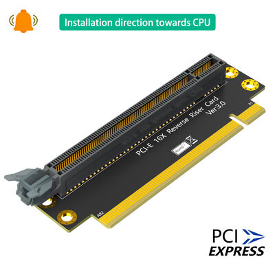 Reverse PCI-E 16X 3.0 express PCI-E 90 Degree Male To Female Riser Card